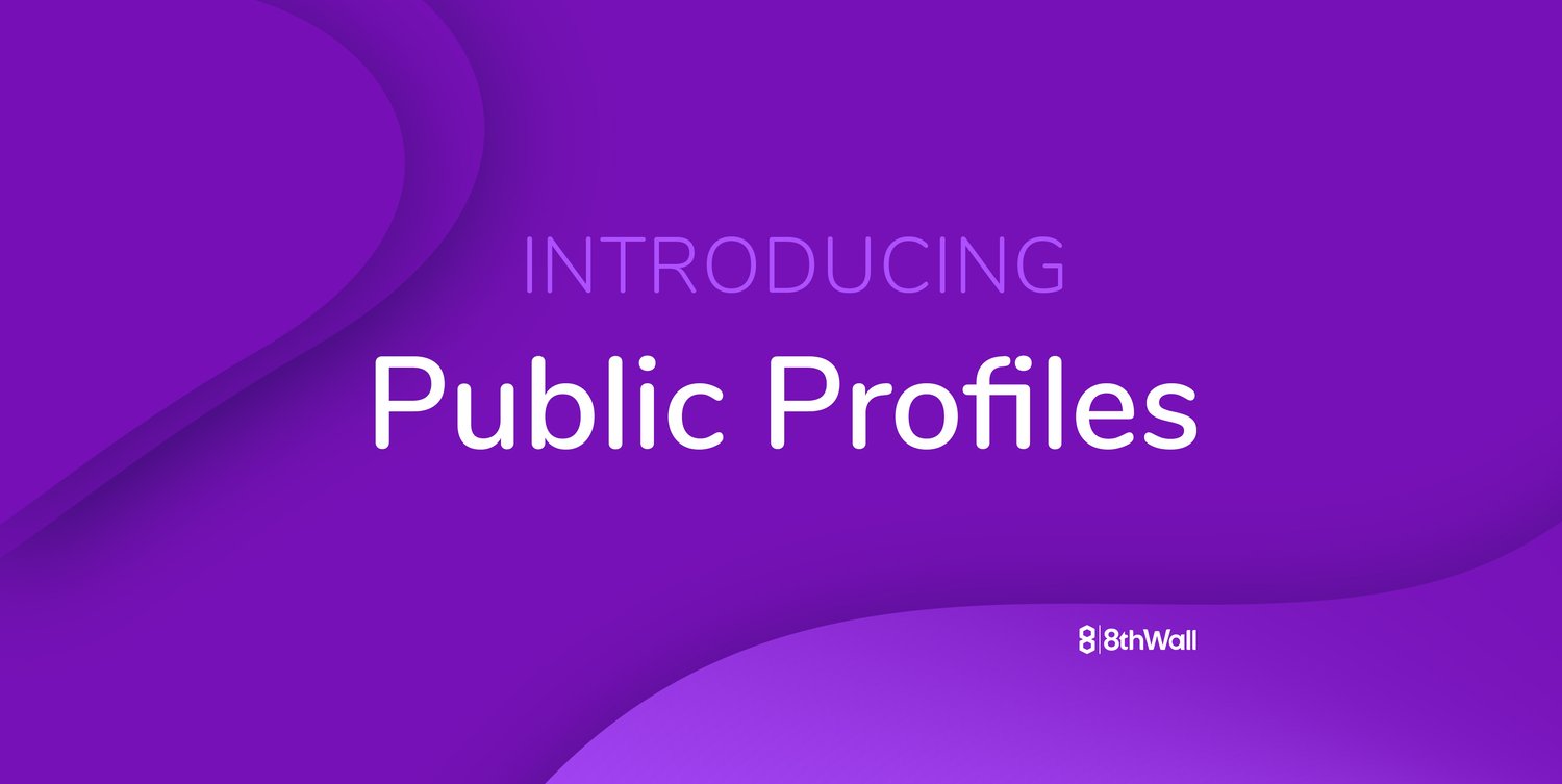 Introducing Public Profiles | 8th Wall