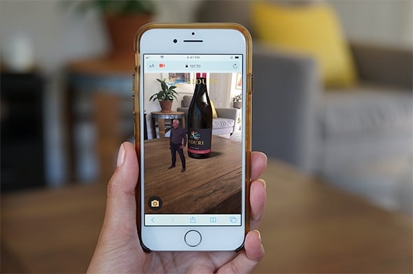 Siduri Winery debuts holographic AR experience | 8th Wall