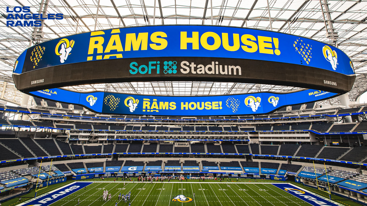 LA Rams hosts a tour of the new Rams House at SoFi Stadium | 8th Wall