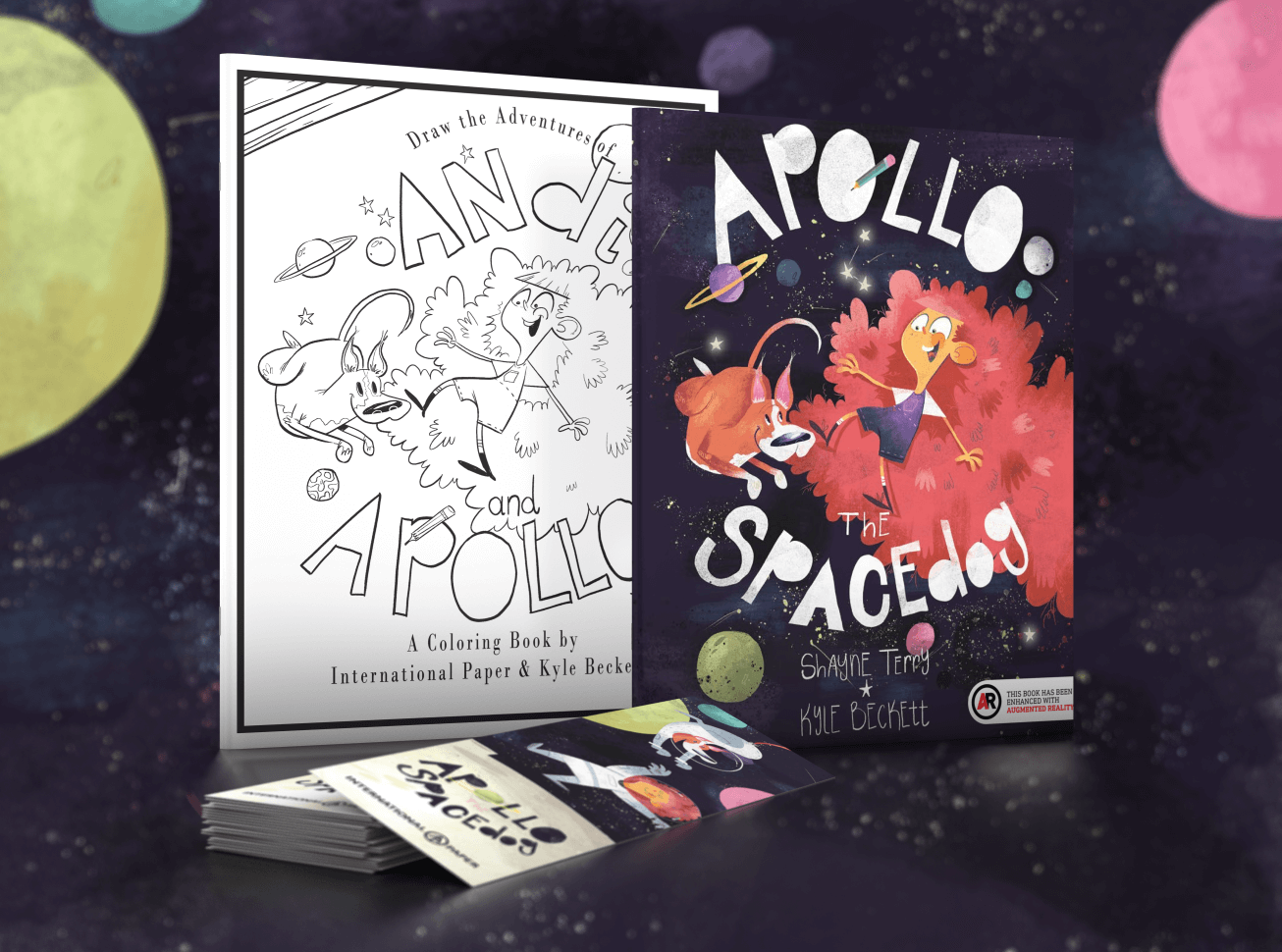 Project Spotlight: Space-Themed Augmented Reality Children's Book