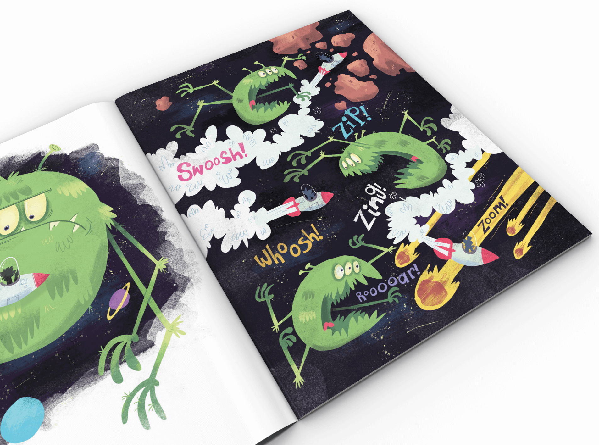 Project Spotlight: Space-Themed Augmented Reality Children's Book