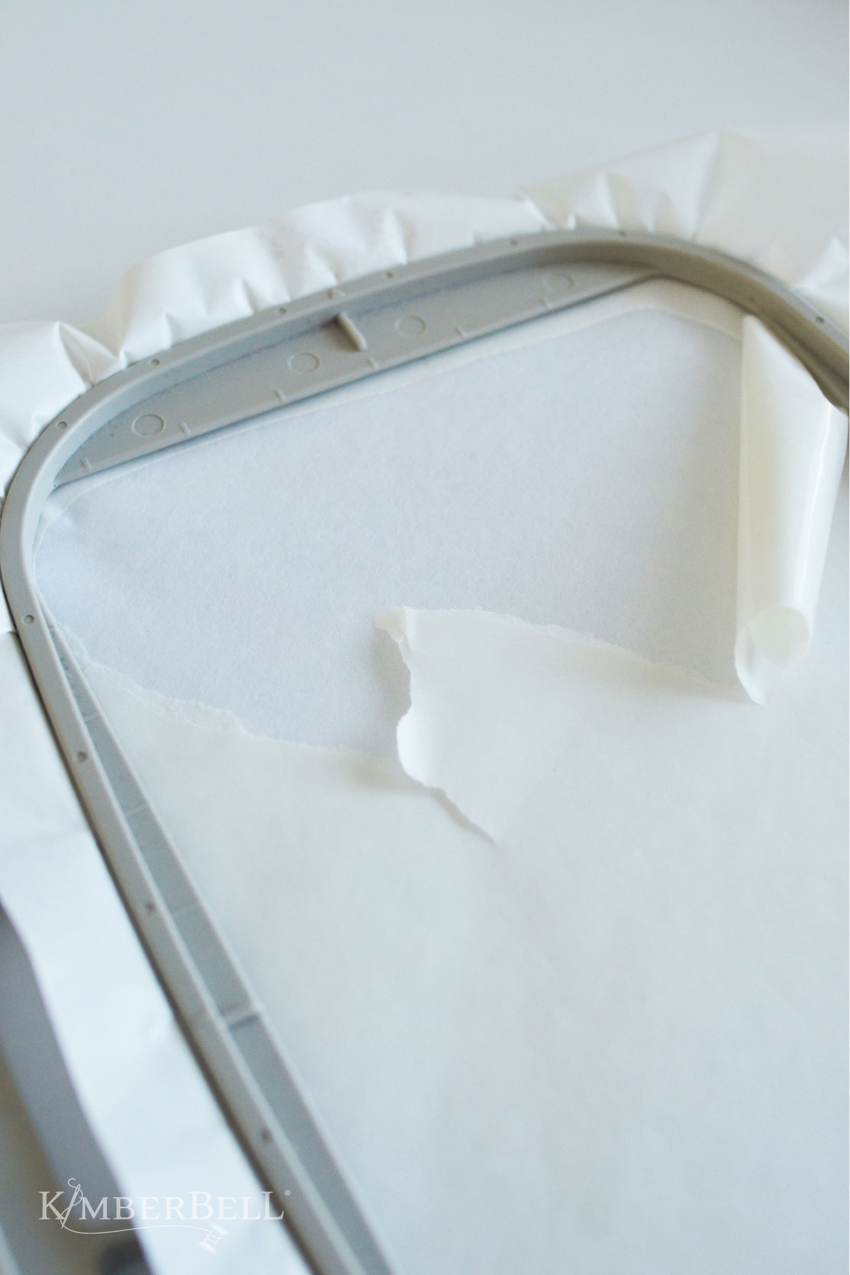 Kimberbell Stabilizer Hoop-La: It's Tear-Away Tuesday, With All You Ne