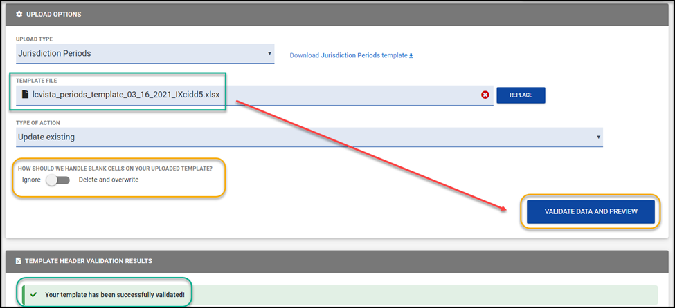 Bulk Uploads: Jurisdiction Periods – LCvista Knowledge Base