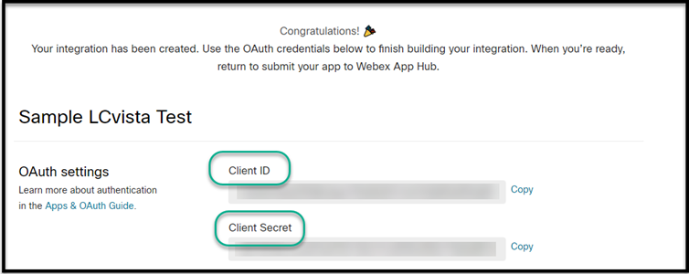 Webex SSO Integration – LCvista Knowledge Base