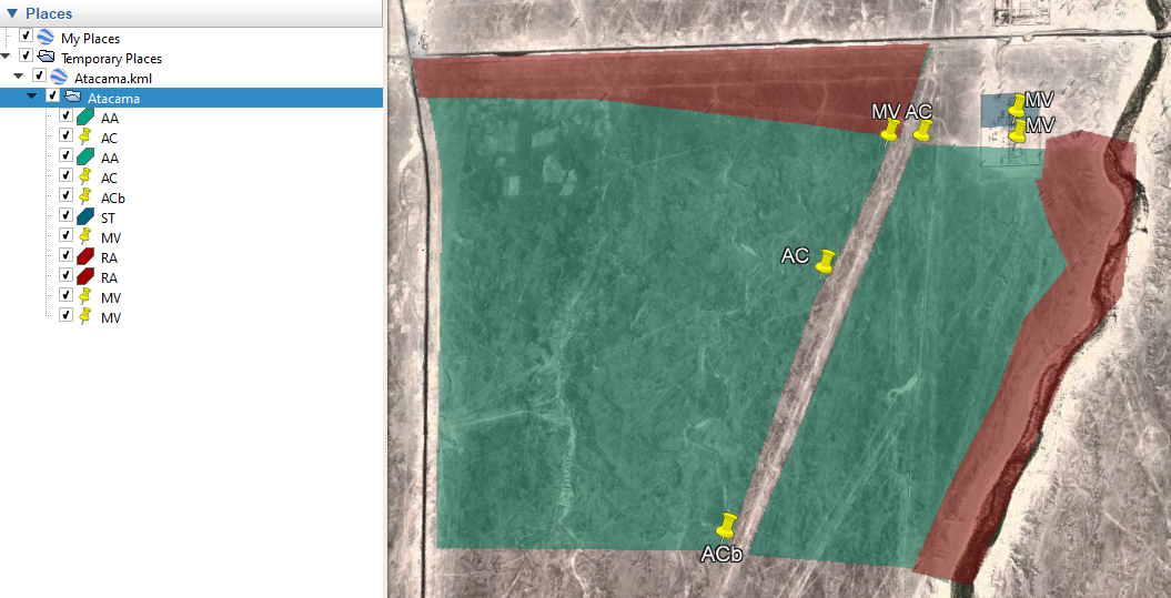 How to create a site using Google Earth