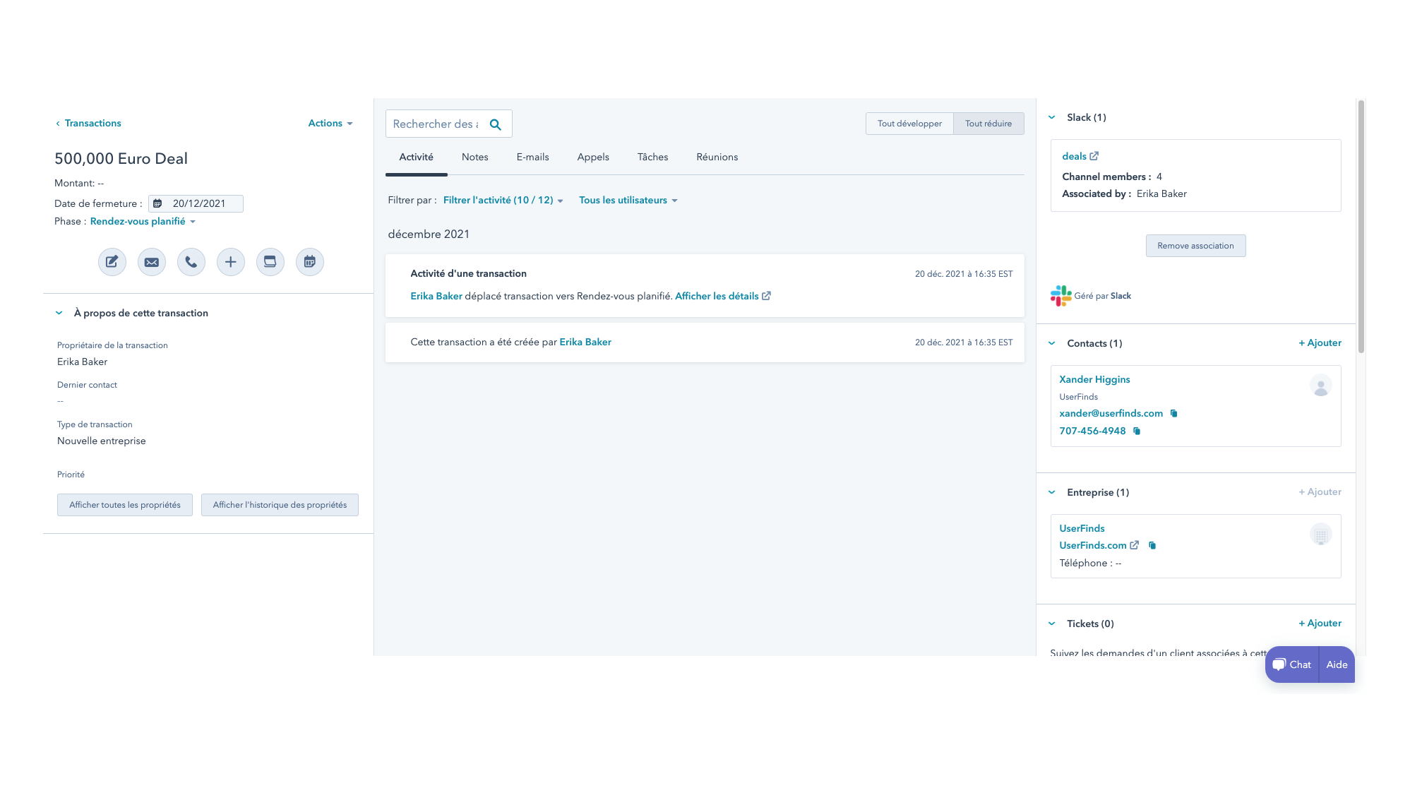 Intégration Slack pour HubSpot | Connecter cette intégration