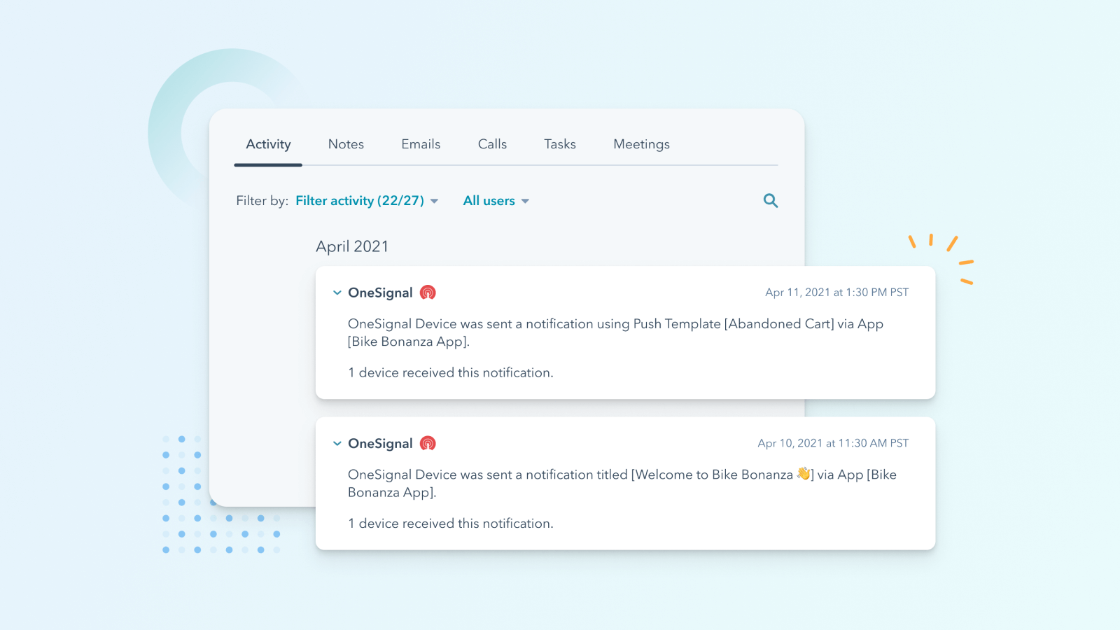 OneSignal HubSpot Integration | Connect Them Today
