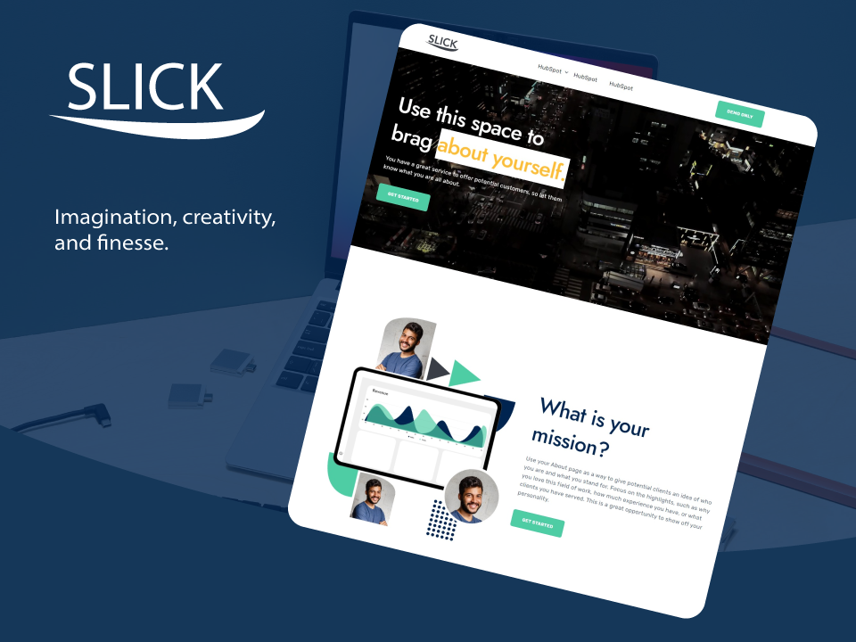 Slick Theme by hubbase.io
